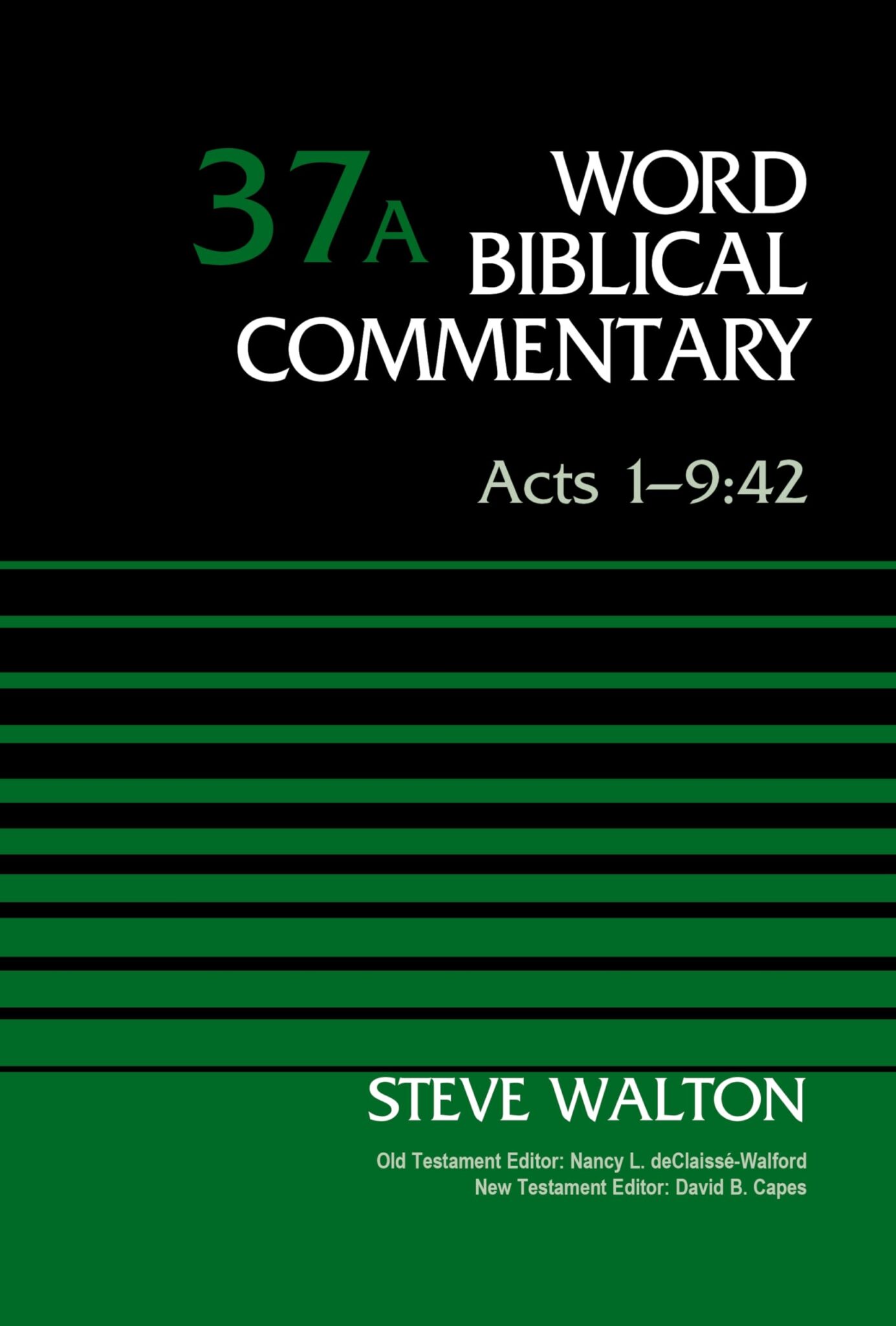 Acts 1-9:42. Word Biblical Commentary 37A | Denver Journal